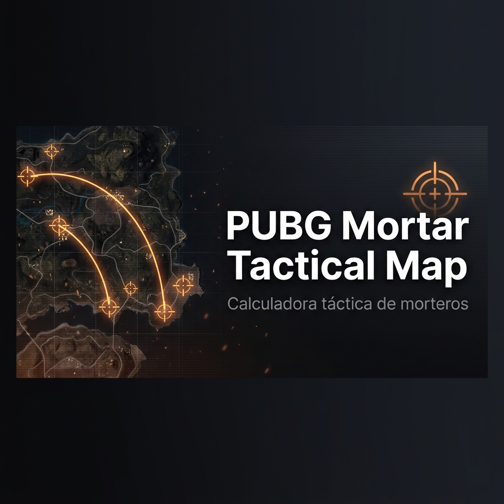 PUBG Mortar Tactical Map